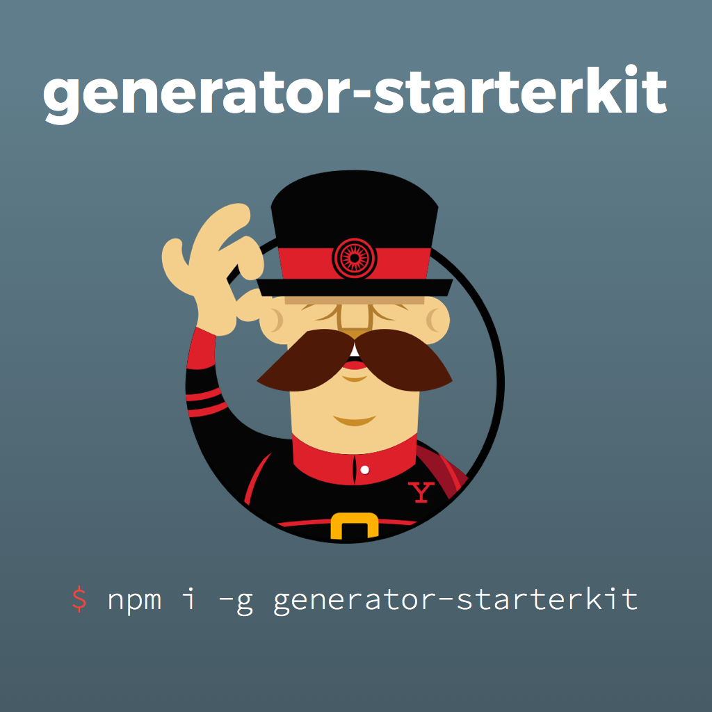 generator starterkit | Scaffold a Front End development starterkit